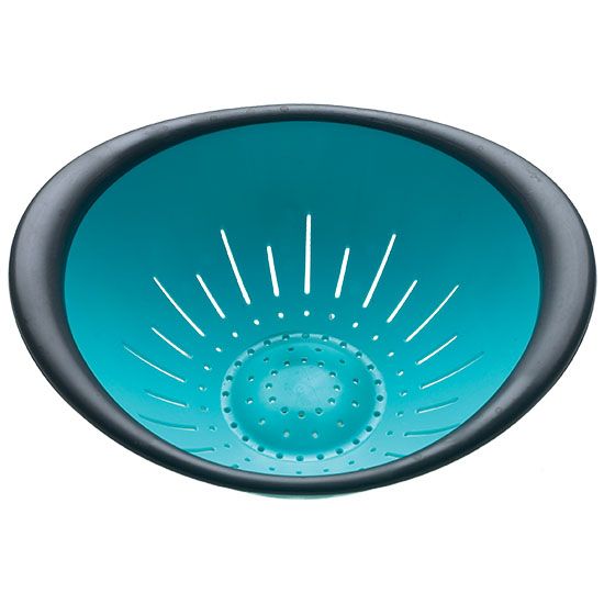 Table Charm Direct. Chefs Delight Blue/Grey Colander