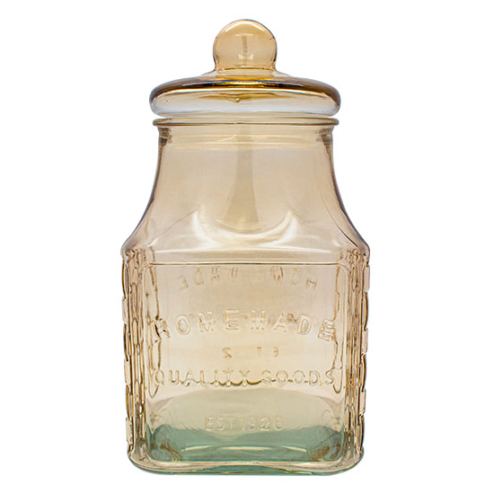 Golden Storage Jar XL - 3.2Lt | Table Charm Direct|Table Charm Direct
