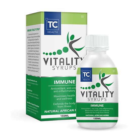 Vitality Umhlonyane Immune Syrup 150ml|Table Charm Direct