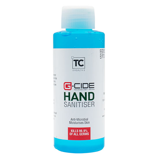 Hand Sanitiser with G-Cide & Alcohol - 100ml|Table Charm Direct