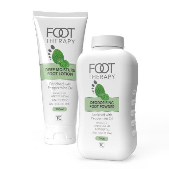 Foot Powder 100g + Foot Cream 100ml|Table Charm Direct