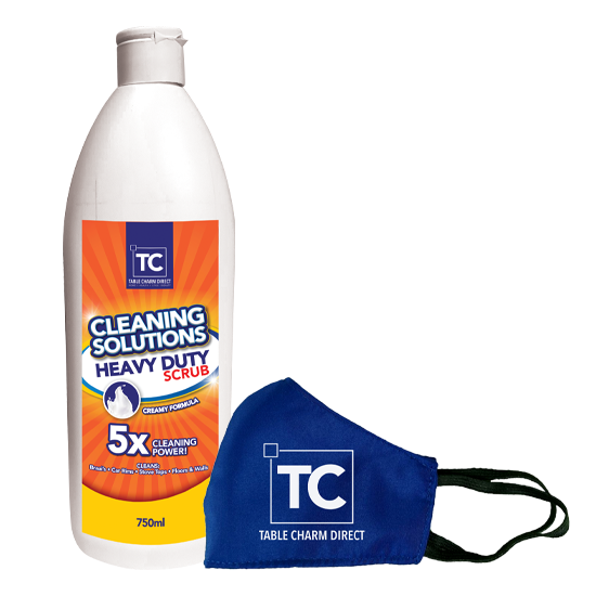 Heavy Duty Scrub - 750ml + Free TC Mask|Table Charm Direct