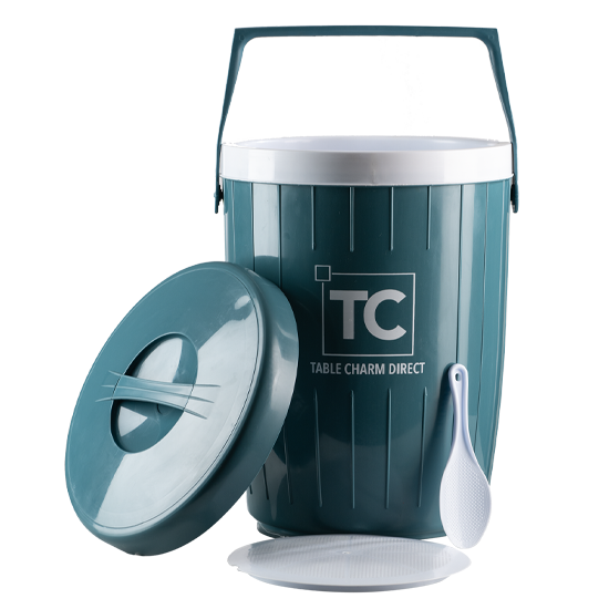 Warmer/Cooler Bucket Teal - 26Lt|Table Charm Direct