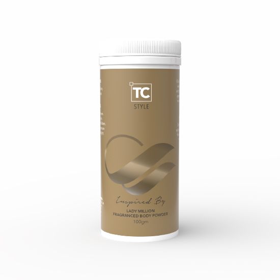 Body Powder - Lady Million - 100gm|Table Charm Direct