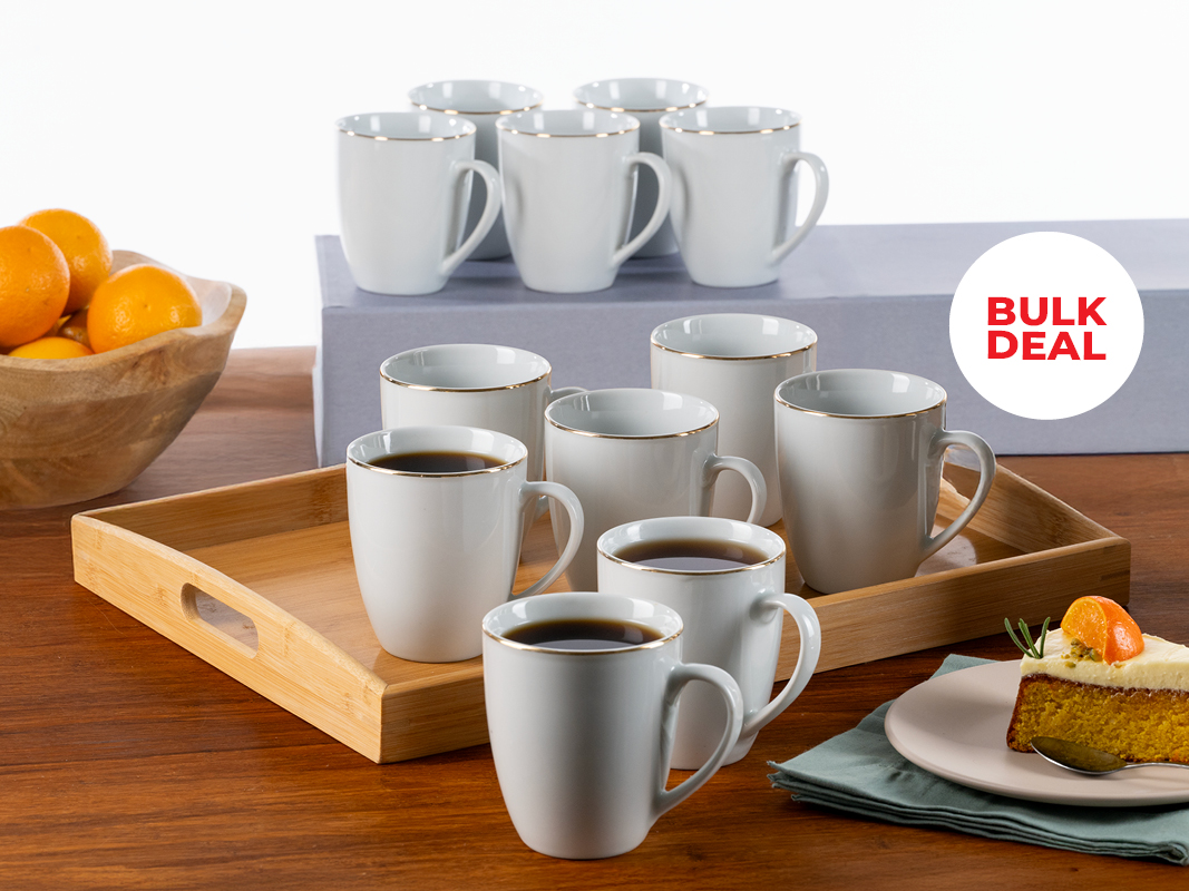 (12) Victoria Coffee Mug - 354ml|Table Charm Direct