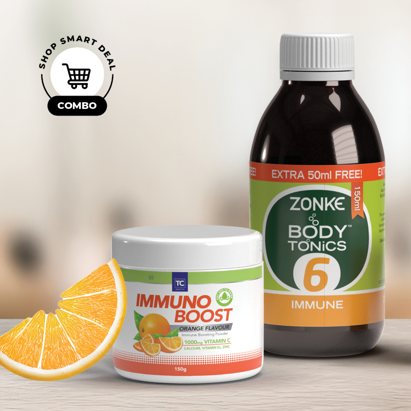 Body Tonic 6 Immune + Immune Boost Powder|Table Charm Direct