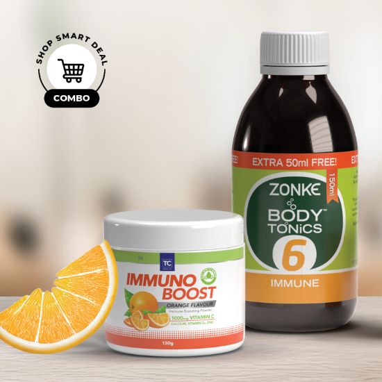 Body Tonic 6 Immune + Immune Boost Powder|Table Charm Direct