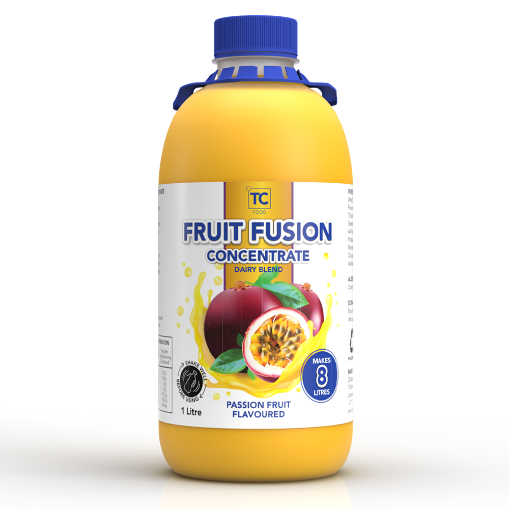Fruit Fusion Concentrate - Passion Fruit - 1Lt|Table Charm Direct